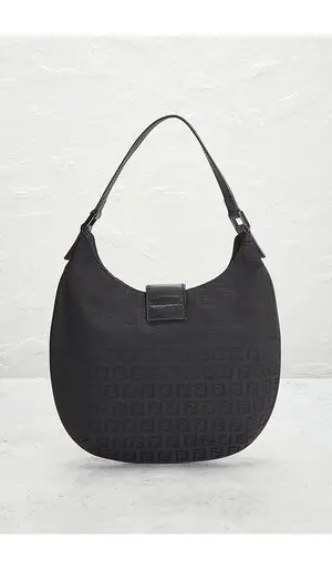 Undefined Fendi Zucchino Hobo Bag