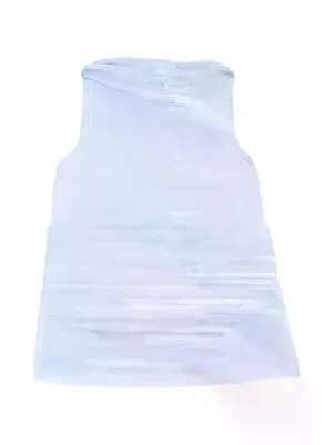 MELITTA BAUMEISTER Sleeveless Ripple Top - Blue