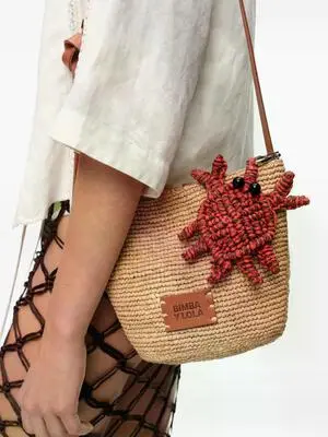 Bimba Y Lola Crab Macramé Keyring