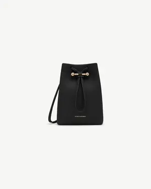 Strathberry Osette Large Pouch Bag - Black