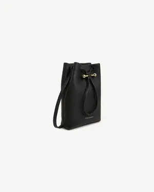 Strathberry Osette Large Pouch Bag - Black