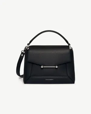 Strathberry Mosaic Top Handle Handbag - Black