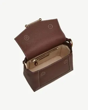 Strathberry Mosaic Top Handle Handbag - Brown