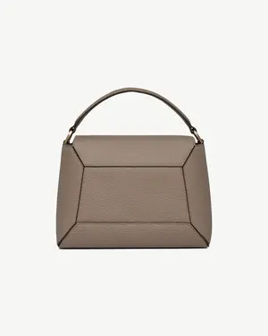 Strathberry Mosaic Top Handle Handbag - Grey
