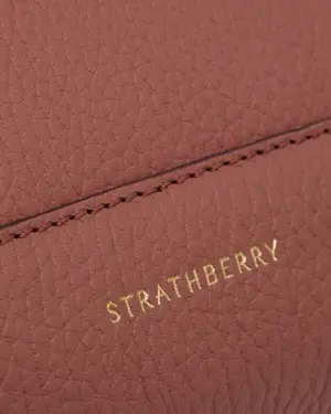 Strathberry Mosaic Top Handle Handbag - Pink