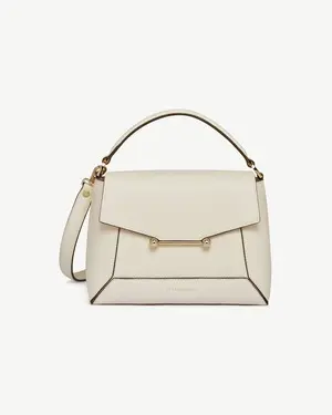 Strathberry Mosaic Top Handle Handbag - White