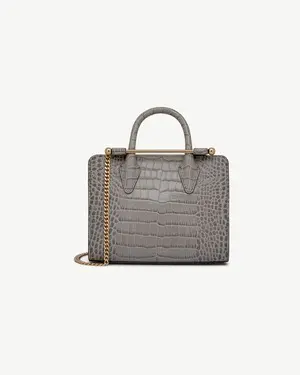 Strathberry Mini Tote Bag - Grey