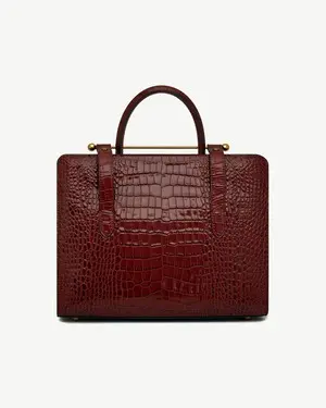 Strathberry Midi Tote Bag - Red