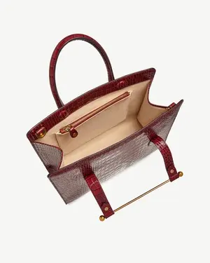 Strathberry Midi Tote Bag - Red