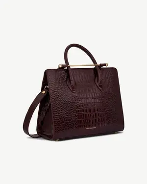 Strathberry Midi Tote Bag - Red