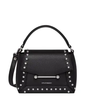 Strathberry Mosaic Nano Handbag - Black