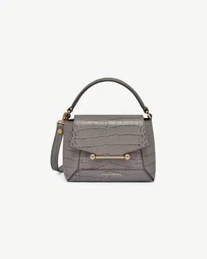 Strathberry Mosaic Nano Handbag - Grey