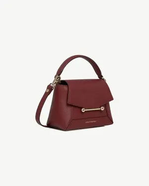 Strathberry Mosaic Nano Handbag - Red