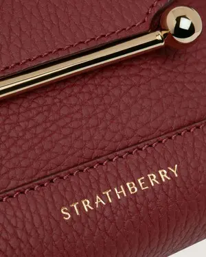 Strathberry Mosaic Nano Handbag - Red