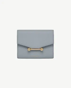 Strathberry Mosaic Trifold Wallet Blue