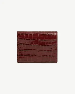 Strathberry Mosaic Trifold Wallet - Red