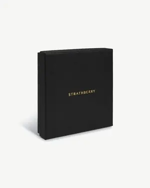 Strathberry Mosaic Trifold Wallet - Red