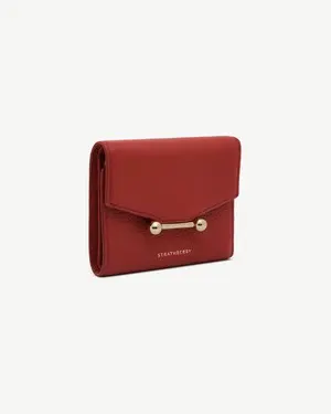 Strathberry Mosaic Trifold Wallet - Red