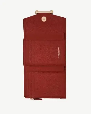 Strathberry Mosaic Trifold Wallet - Red