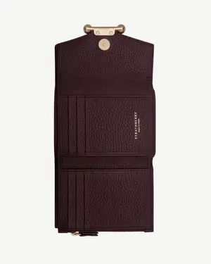 Strathberry Mosaic Trifold Wallet - Red