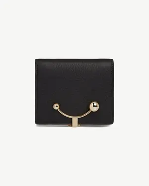 Strathberry Crescent Wallet - Black