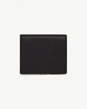Strathberry Crescent Wallet - Black