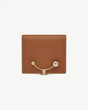 Strathberry Crescent Wallet - Brown
