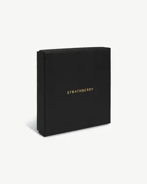 Strathberry Crescent Wallet - Brown