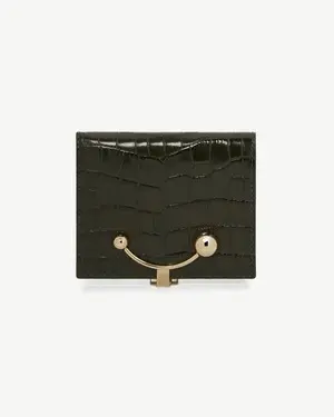 Strathberry Crescent Wallet - Green
