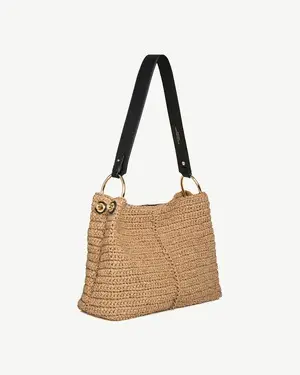 Strathberry Lana Hobo Bag - Black