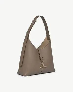 Strathberry Kite Hobo Bag - Grey