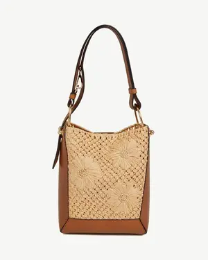 Strathberry Lana Midi Bucket Bag - Neutral