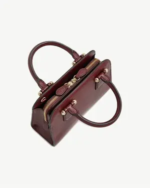 Strathberry Georgia Mini Tote Bag - Red