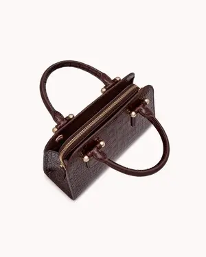 Strathberry Georgia Mini Tote Bag - Red