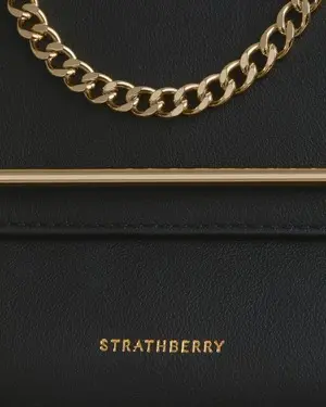 Strathberry Mini Stylist Crossbody Bag - Black