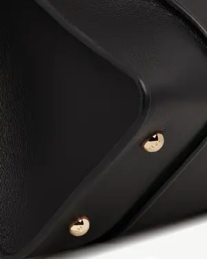 Strathberry Arkshell Top Handle Handbag - Black