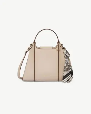 Strathberry Arkshell Top Handle Handbag - Neutral