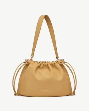 Strathberry Drawstring Bag - Yellow