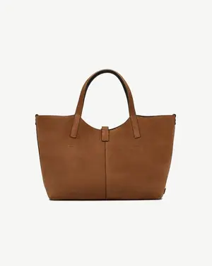 Strathberry Kite Tote Midi - Brown