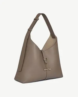 Strathberry Maxi Kite Hobo Bag - Grey