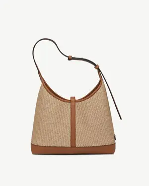 Strathberry Kite Hobo Bag - Brown