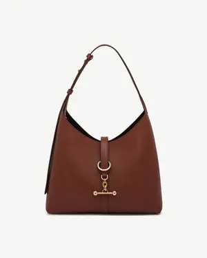 Strathberry Kite Hobo Bag - Brown