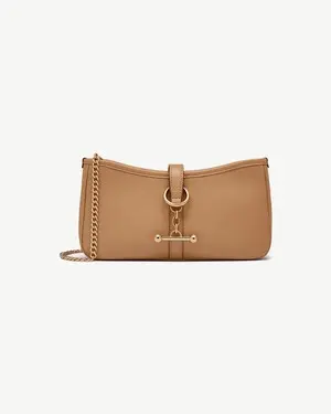 Strathberry Kite On A Chain Shoulder Bag Brown