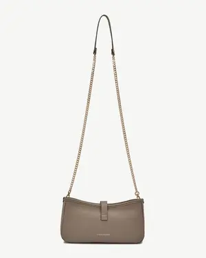 Strathberry Kite On A Chain Shoulder Bag - Grey