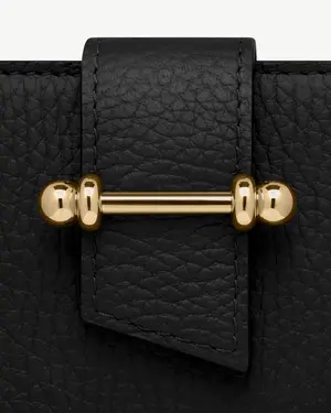 Strathberry Multrees Passport Holder - Black
