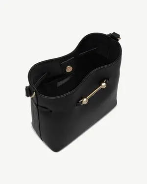 Strathberry Corda Bucket Bag - Black