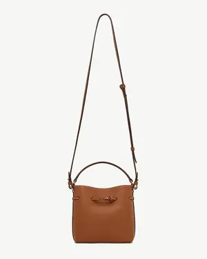 Strathberry Corda Bucket Mini Bag - Brown