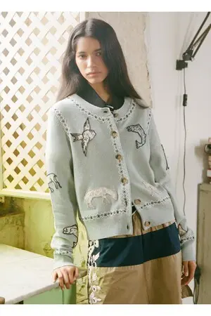 Sea Winslow Cardigan - Blue