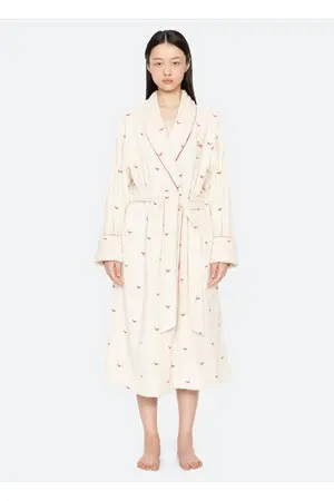 Sea Esmee Robe - White