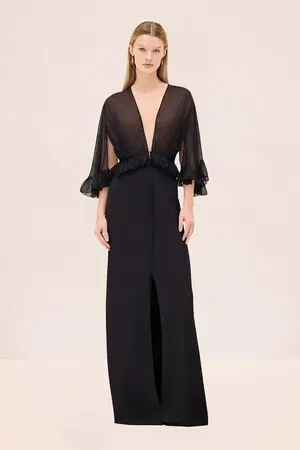 Alexis Sheer Evening Dresses